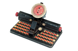 Dial Typewriter from Marx (1950s) | Toy Tales
