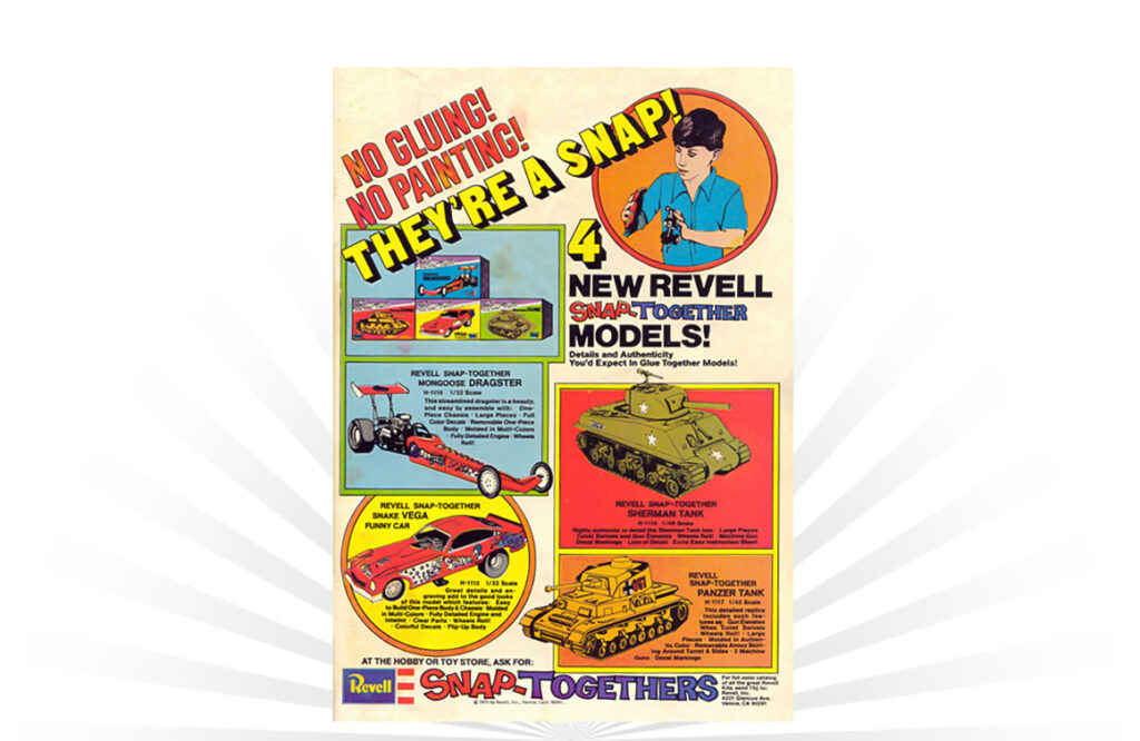 Snap-Together Model Kits from Revell (1975) | Toy Tales