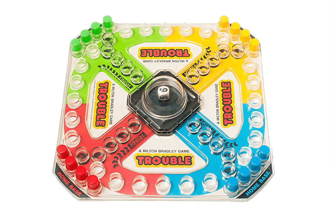 Trouble Board Game Alley Toy Tales Todd Coopee