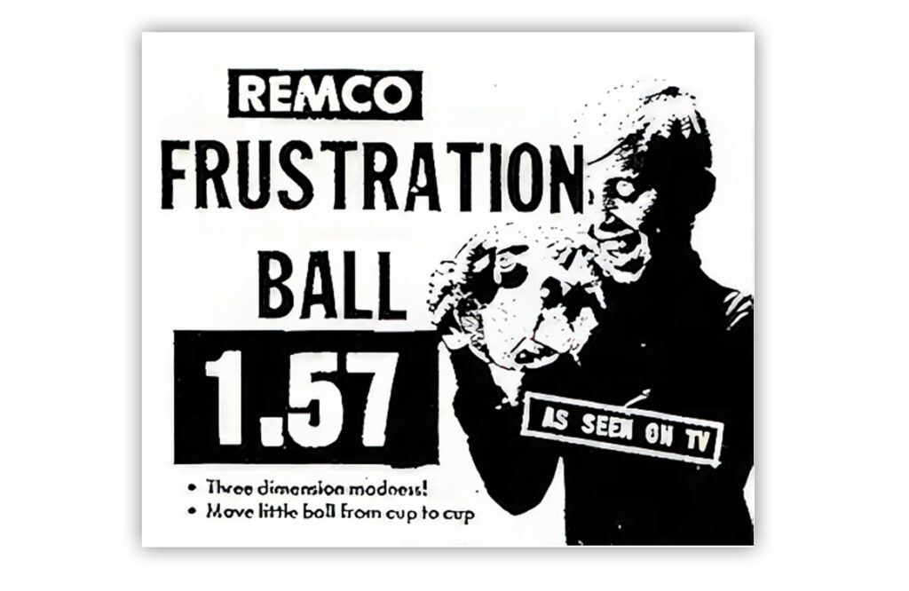 Frustration Ball from Remco (1969) | Toy Tales
