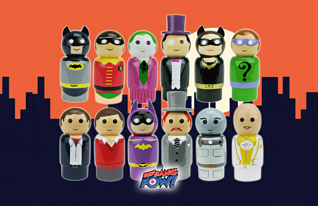 Batman Classic Series Pin Mate Figures from Bif Bang Pow! | Toy Tales