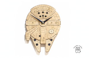 Millennium Falcon Wall Clock from Hamster Cheeks | Toy Tales