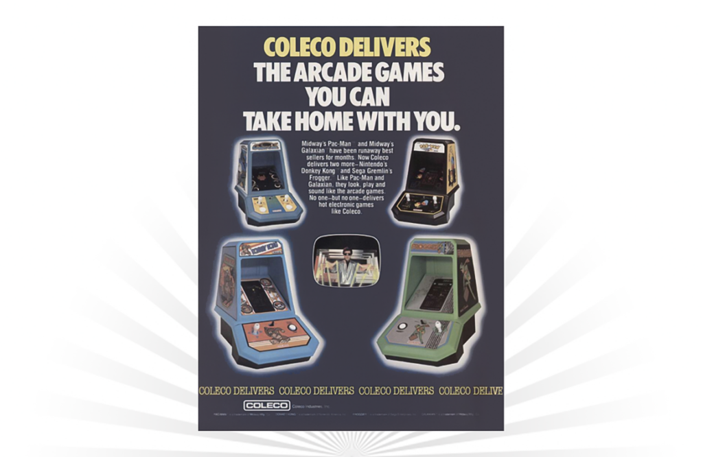 Tabletop Arcade Games from Coleco (1982) | Toy Tales