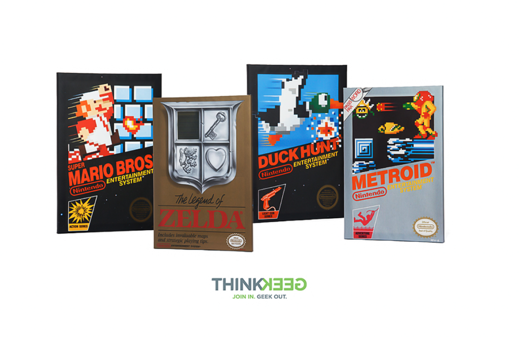 Classic NES Box Art from ThinkGeek | Toy Tales