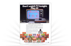 A vintage ad for the Atari Video Computer System (1978) from Atari ...