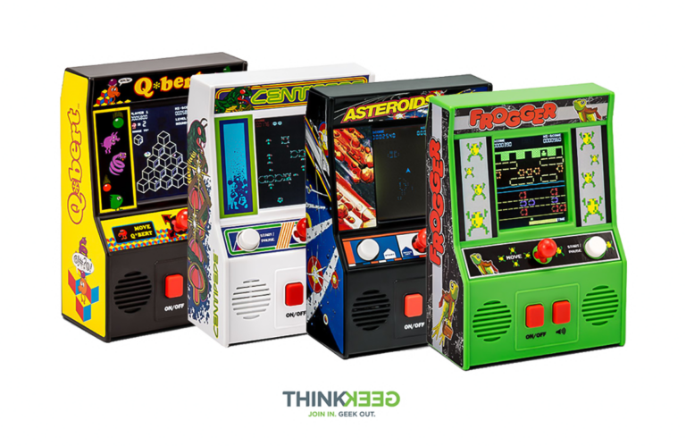 Mini Arcade Games from ThinkGeek | Toy Tales