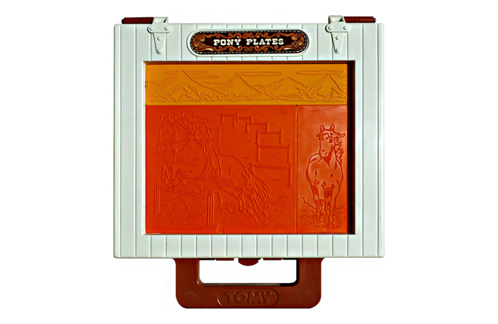 Pony Plates from TOMY (1982) | Toy Tales