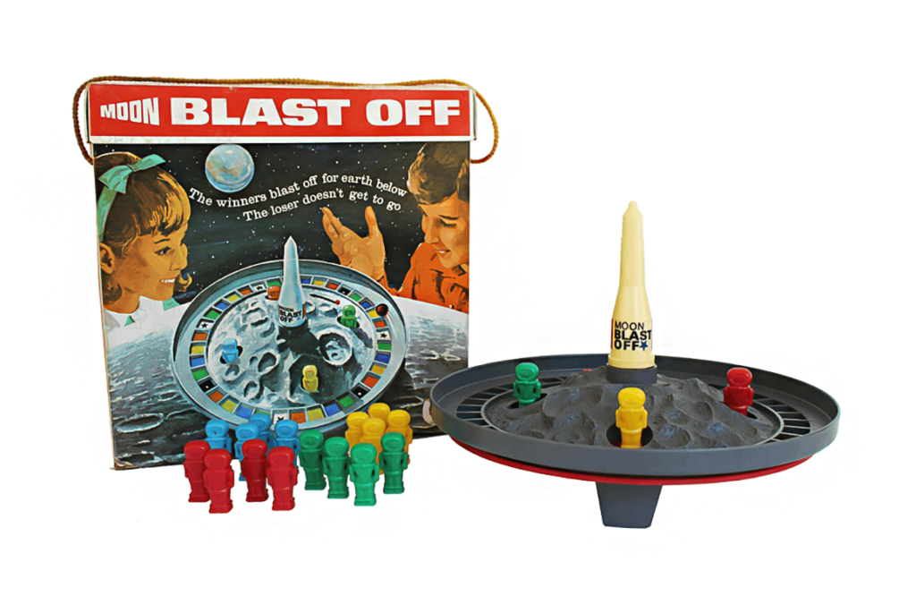 Moon Blast Off from Schaper (1970) | Toy Tales