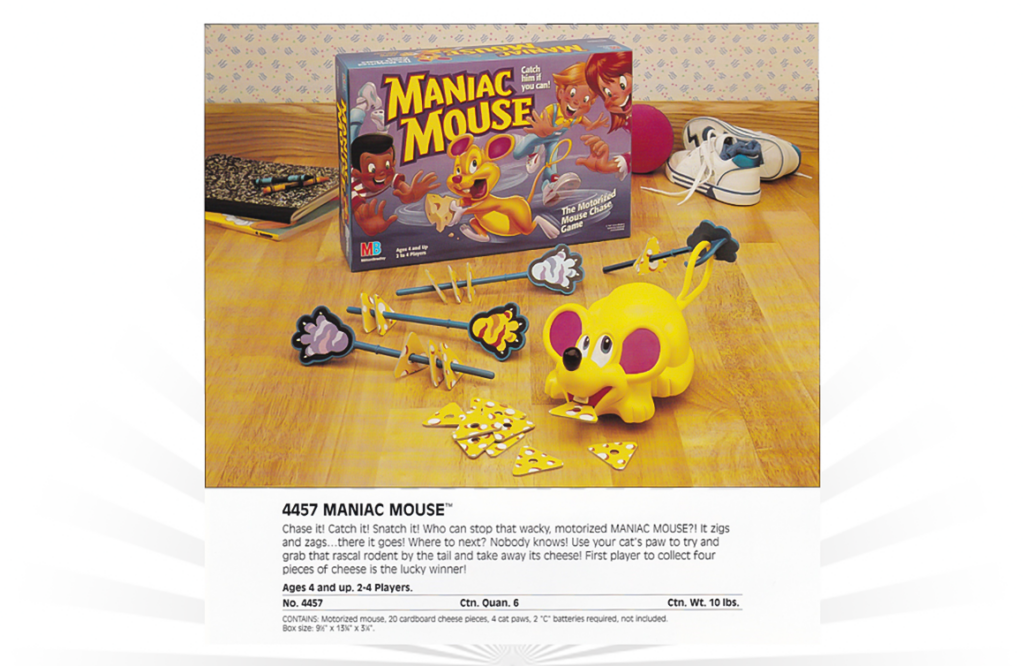Maniac Mouse from Milton Bradley (1995) | Toy Tales