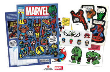 Marvel Classic Sticker Book from Abrams Books | Toy Tales