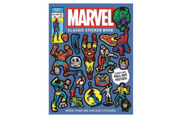 Marvel Classic Sticker Book from Abrams Books | Toy Tales