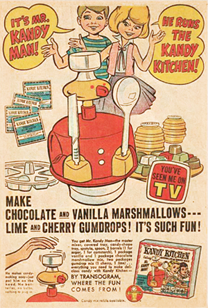 Kandy Kitchen from Transogram (1966) | Toy Tales