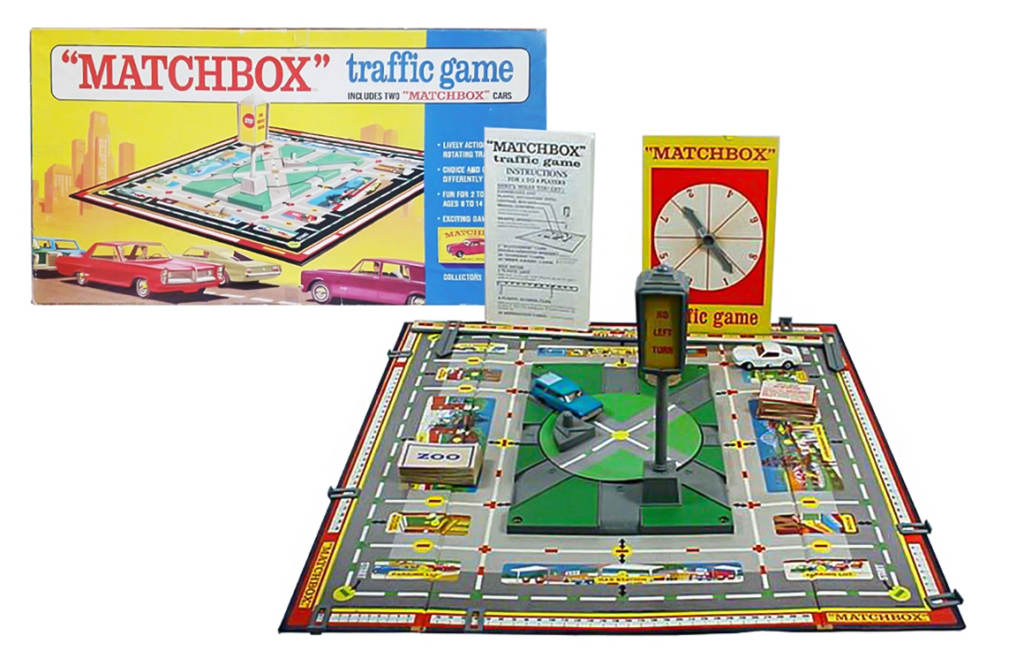 Matchbox Traffic Game from the Fred Bronner Corporation (1968) | Toy Tales