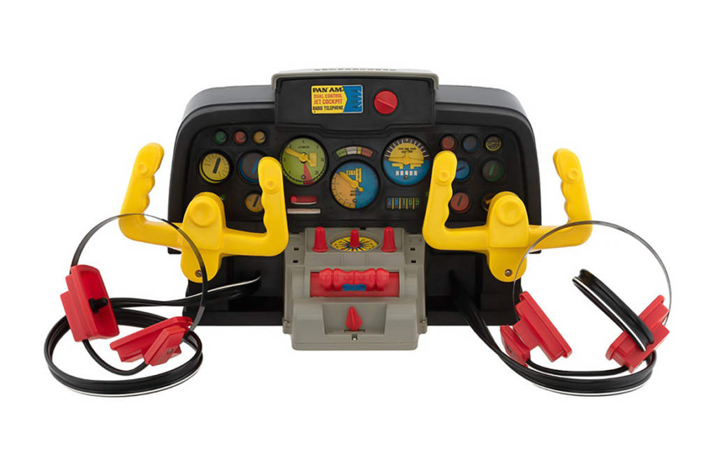 Pan Am Dual Control Jet Cockpit from Remco (1969) | Toy Tales