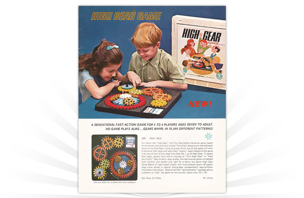 High Gear from Mattel (1963) | Toy Tales