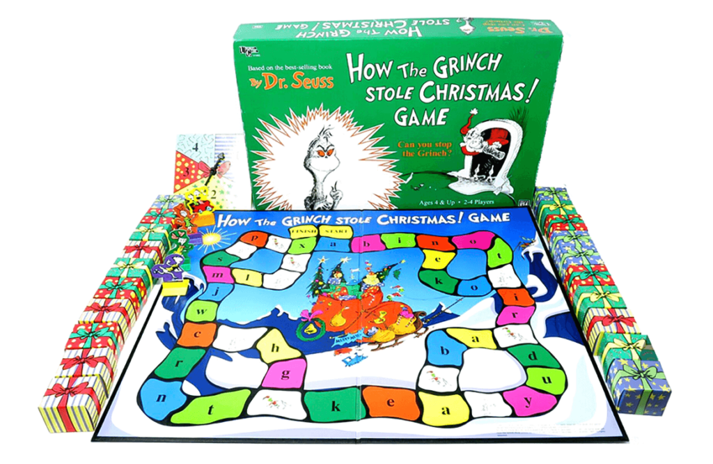 How the Grinch Stole Christmas! Game from University Games (1997) | Toy ...