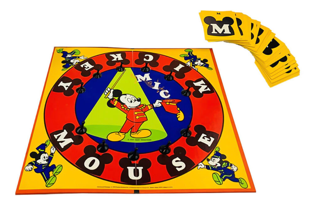 Mickey Mouse Game from Parker Brothers (1976) | Toy Tales