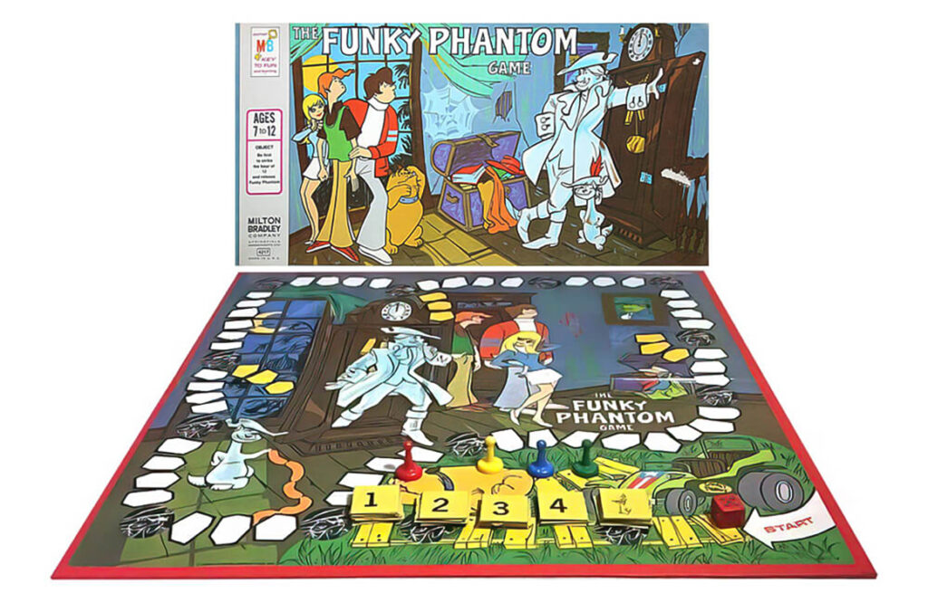 The Funky Phantom Game from Milton Bradley (1971) | Toy Tales