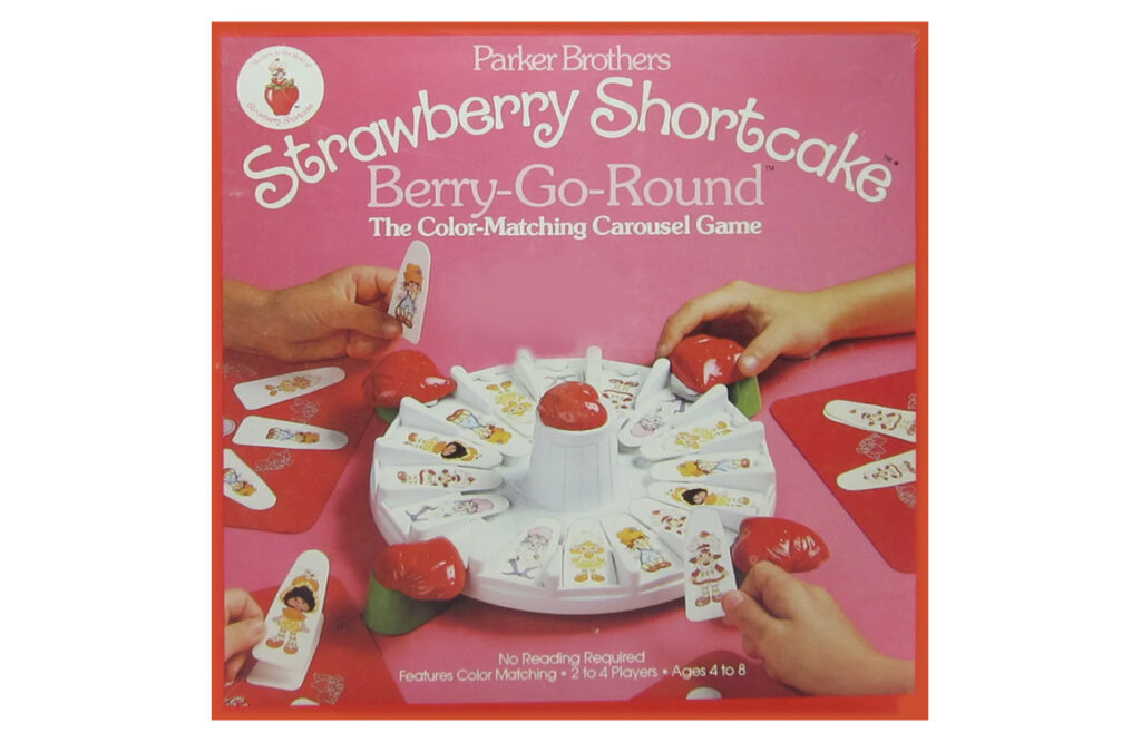 Strawberry Shortcake Berry-Go-Round from Parker Brothers (1981) | Toy Tales