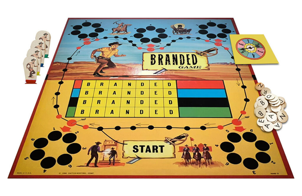 Branded the Game from Milton Bradley (1966) | Toy Tales