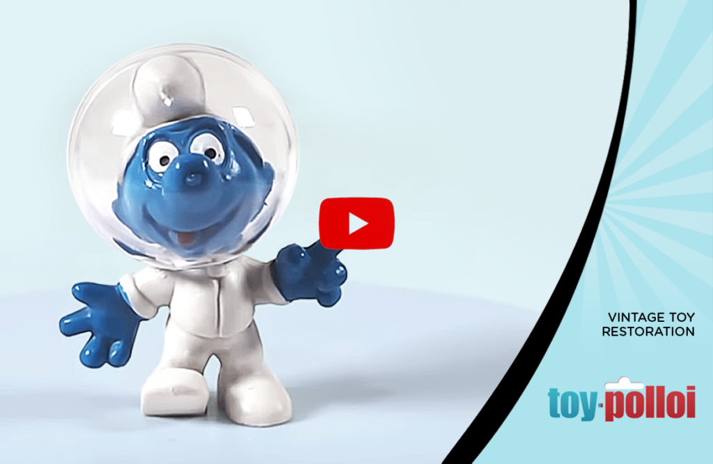 Vintage Toy Restoration – Astro Smurf | Toy Tales