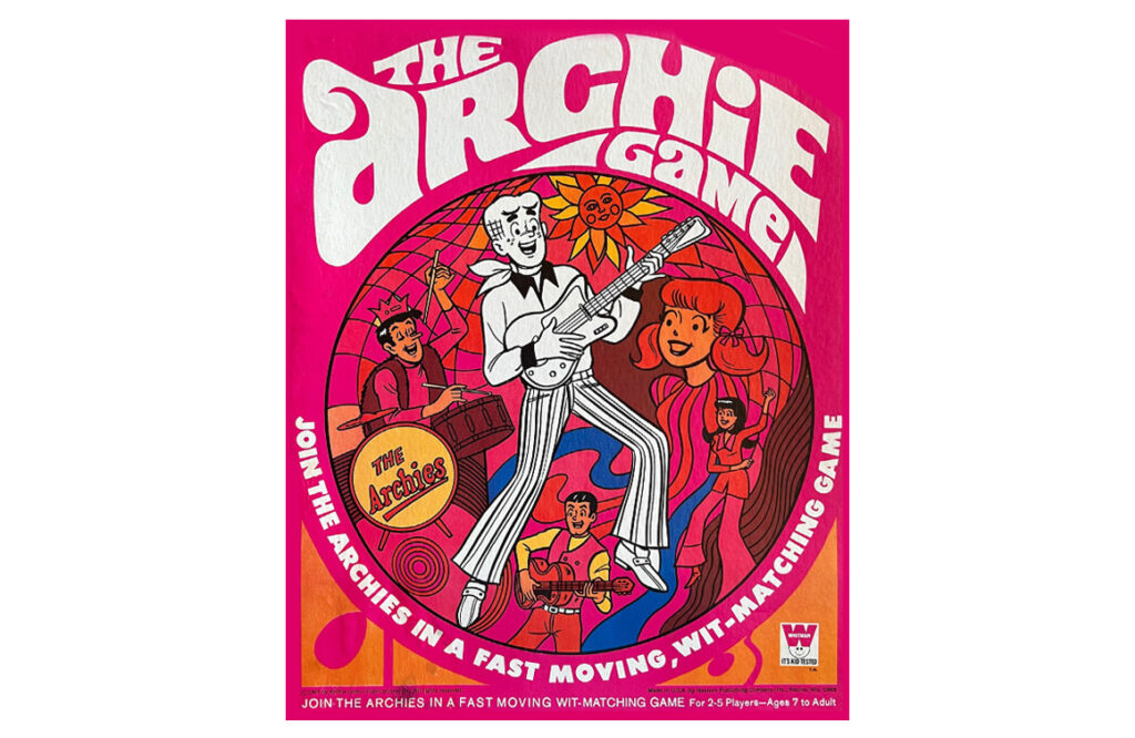 The Archie Game from Whitman (1969) | Toy Tales