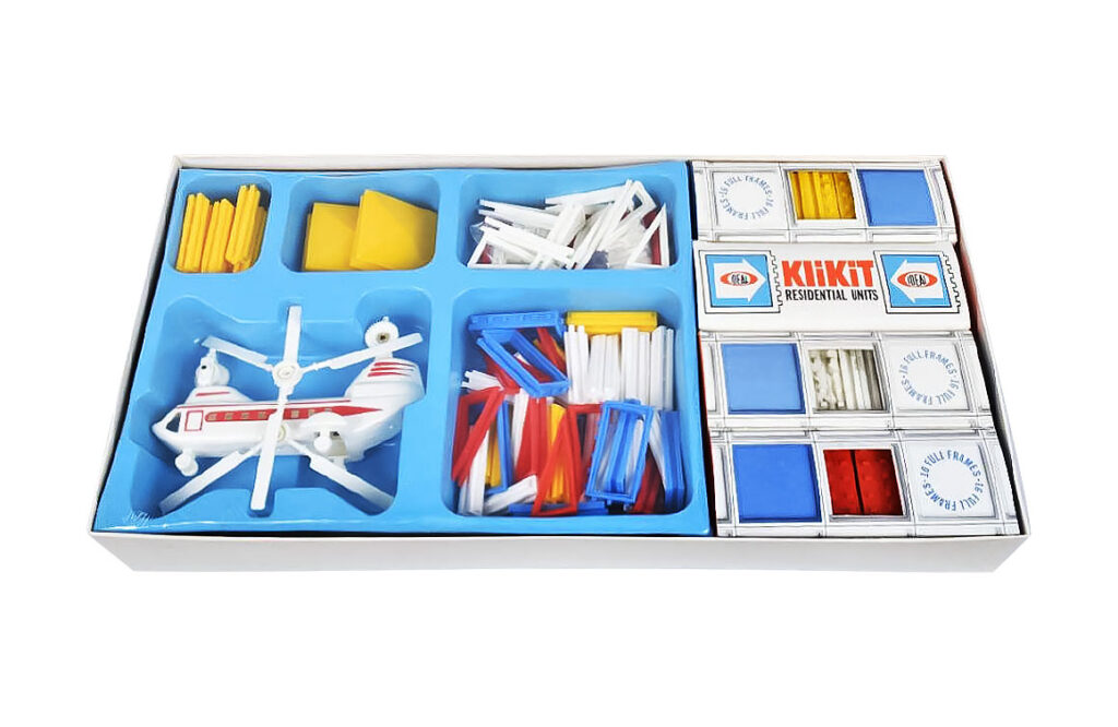 KliKiT Build n’ Play Sets from Ideal (1969) | Toy Tales