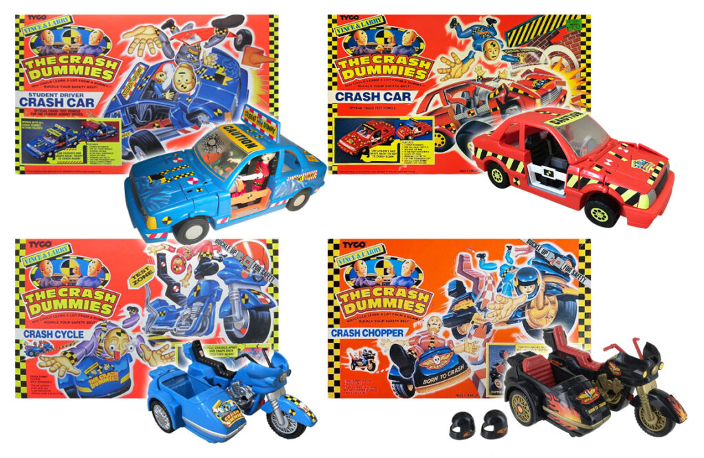 Vince & Larry: The Crash Dummies from Tyco (1990s) | Toy Tales