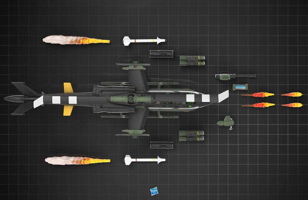 G.I. Joe Classified Series Assault Copter Dragonfly (XH-1) from Hasbro ...