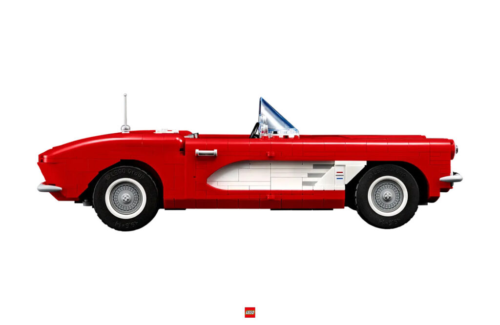Chevrolet Corvette 1961 from LEGO | Toy Tales