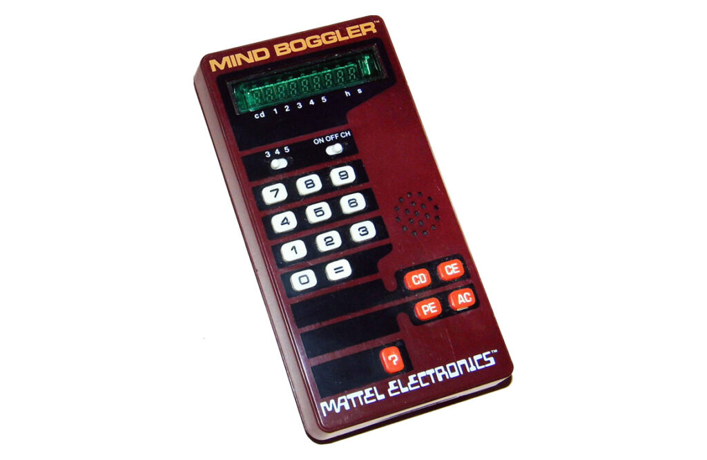 Mind Boggler from Mattel Electronics (1978) | Toy Tales