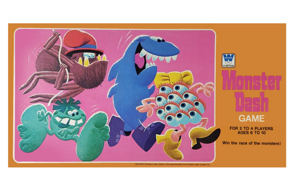 Monster Dash from Whitman (1975) | Toy Tales