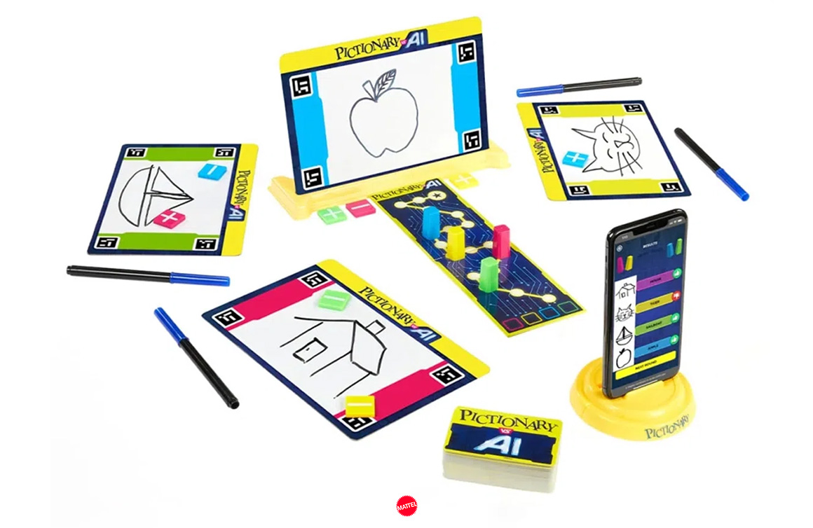 Pictionary Vs AI From Mattel Toy Tales Pictionary Vs AI From Mattel Toy Tales