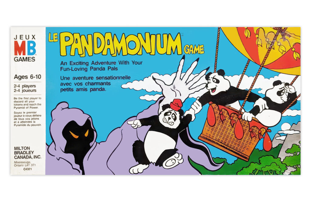 Pandamonium from Milton Bradley (1983) | Toy Tales