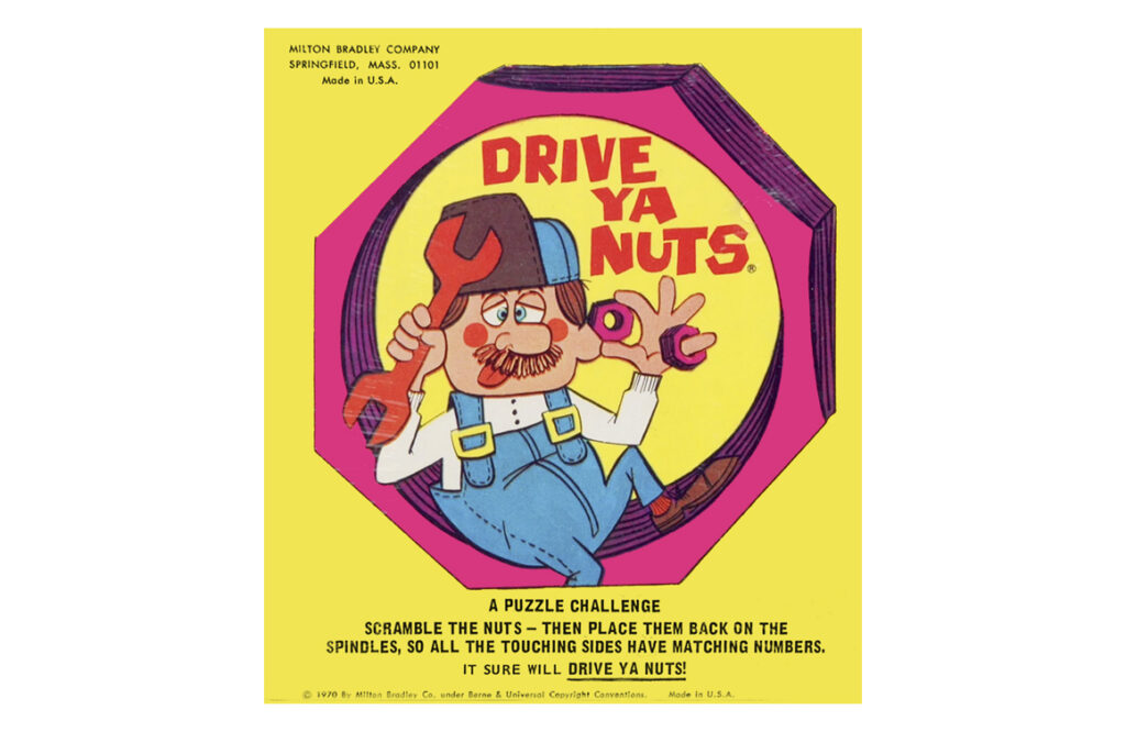Drive Ya Nuts from Milton Bradley (1970) | Toy Tales