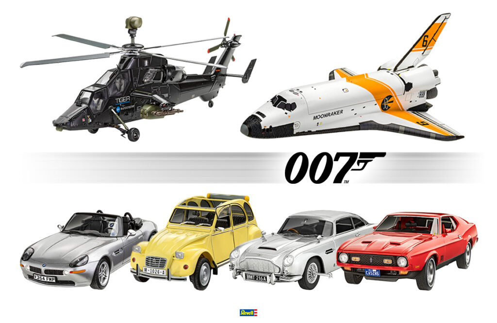 James Bond Vehicle Kits from Revell | Toy Tales