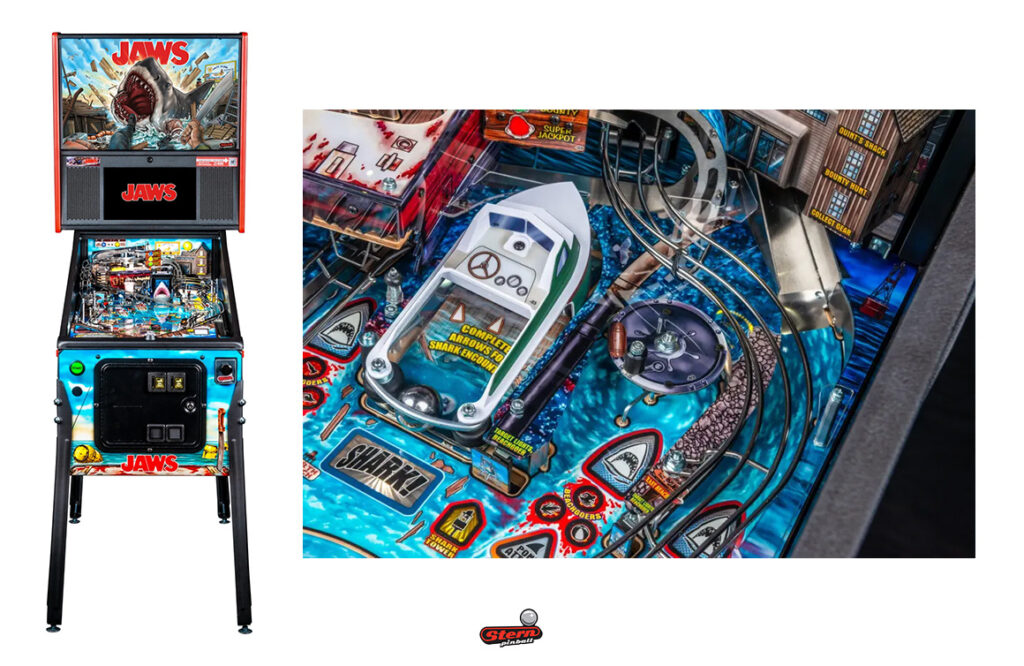 JAWS Pinball Machines from Stern Pinball | Toy Tales