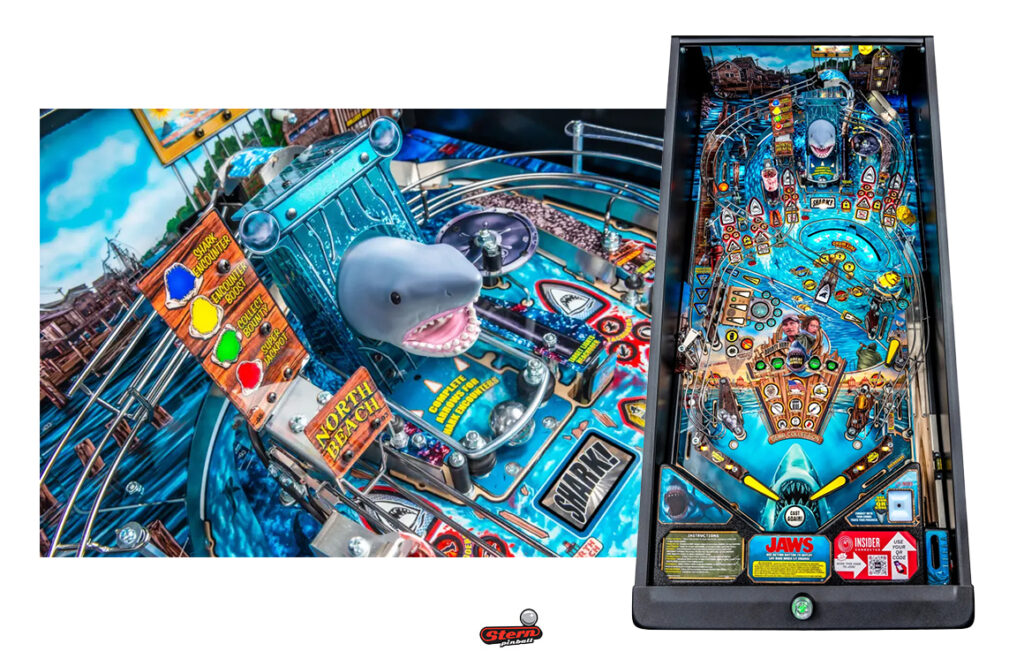 JAWS Pinball Machines from Stern Pinball | Toy Tales