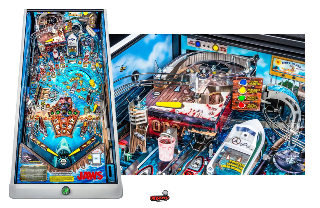 JAWS Pinball Machines from Stern Pinball | Toy Tales