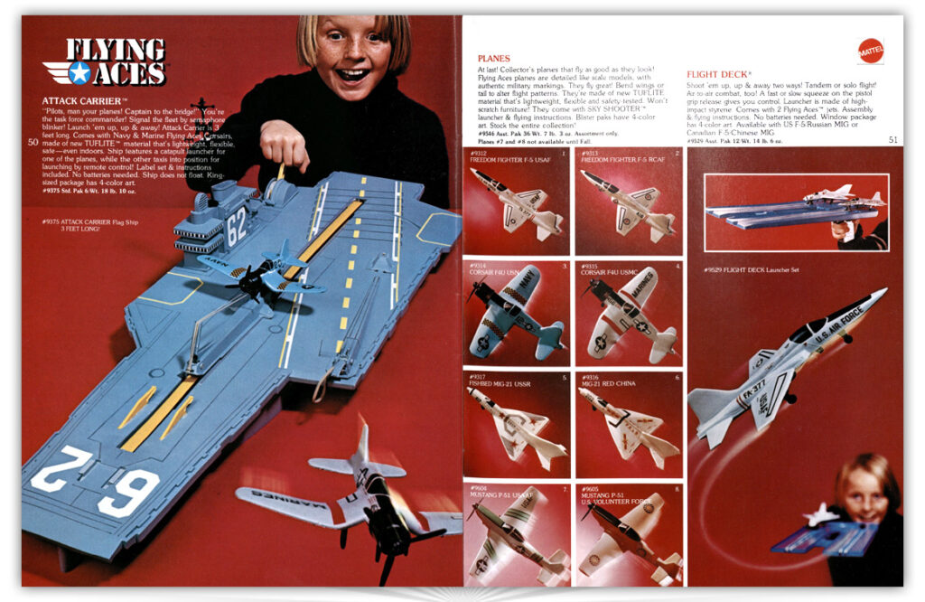 Flying Aces by Mattel (1976) | Toy Tales
