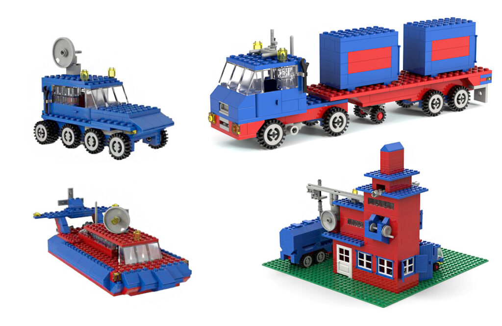 Universal Building Set 733 from LEGO (1979) | Toy Tales