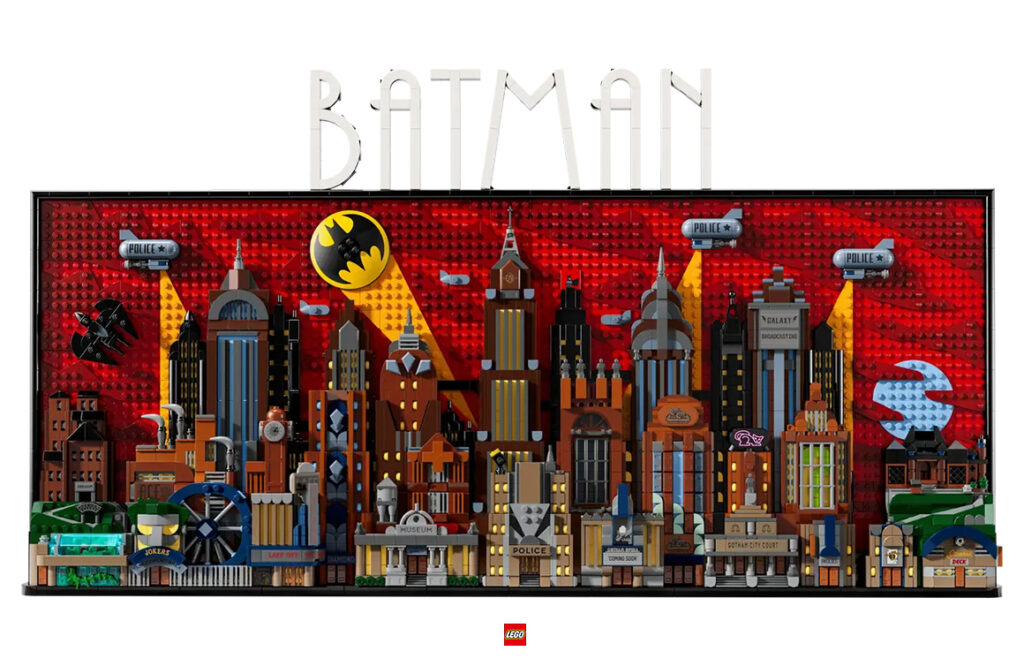Batman: The Animated Series Gotham City from LEGO | Toy Tales