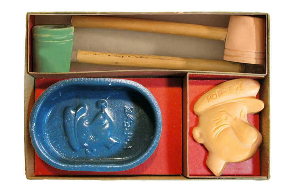 Popeye Bubble Set from Transogram (1936) | Toy Tales