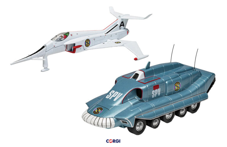 Captain Scarlet Angel Interceptor and Spectrum Pursuit Vehicle from ...
