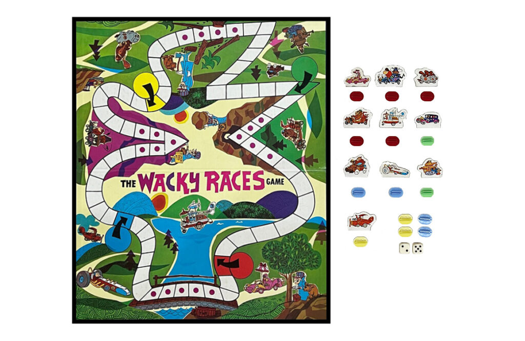 The Wacky Races from Milton Bradley (1969) | Toy Tales