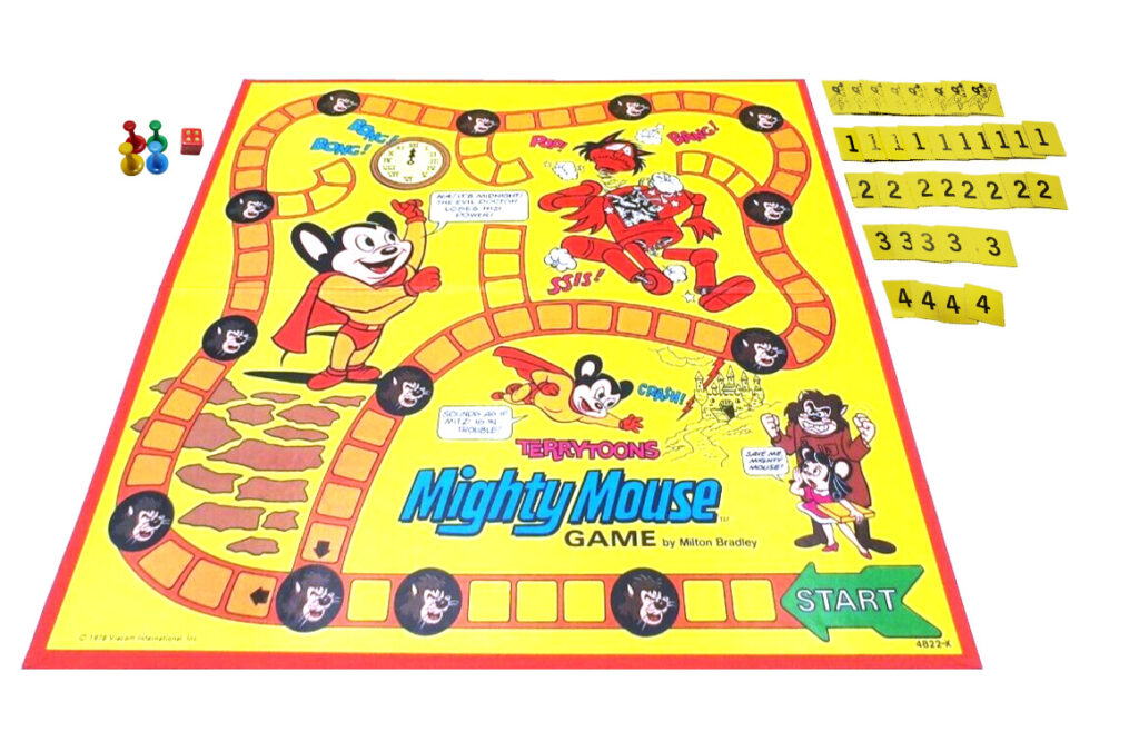 Terrytoons Mighty Mouse from Milton Bradley (1978) | Toy Tales