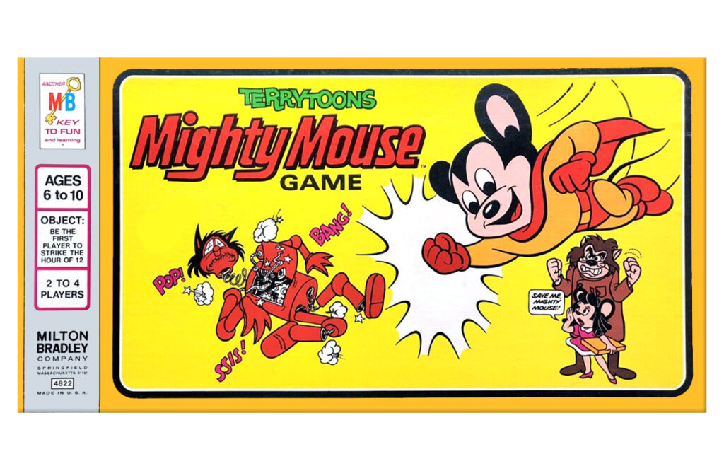 Terrytoons Mighty Mouse from Milton Bradley (1978) | Toy Tales