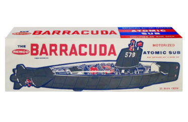 Barracuda Motorized Atomic Sub from Remco (1962) | Toy Tales