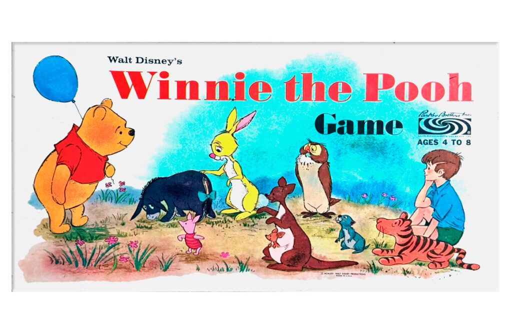 Winnie the Pooh Game from Parker Brothers (1964) | Toy Tales