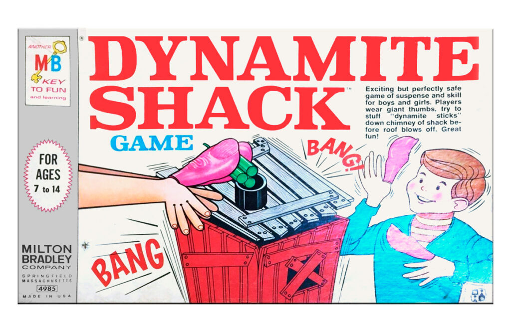Dynamite Shack from Milton Bradley (1968) | Toy Tales